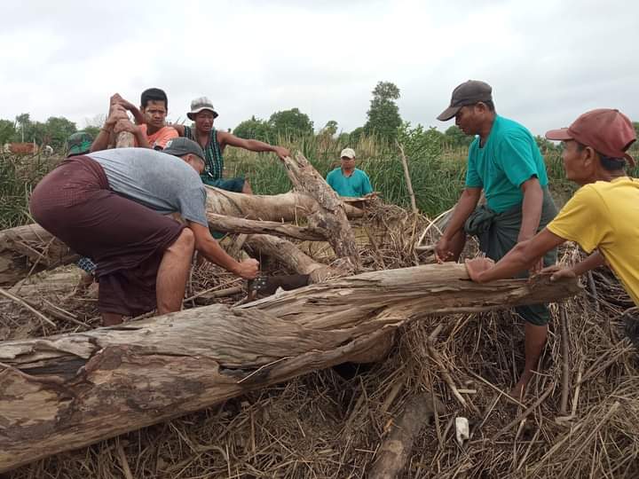 A report from Myanmar on the condition of a submersible bridge six ...